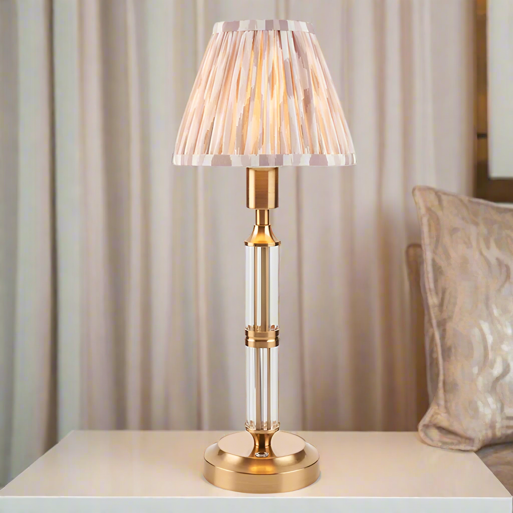 USB Touch Lamp - Brushed Gold Rechargeable | Portable Light – Decorexi ...