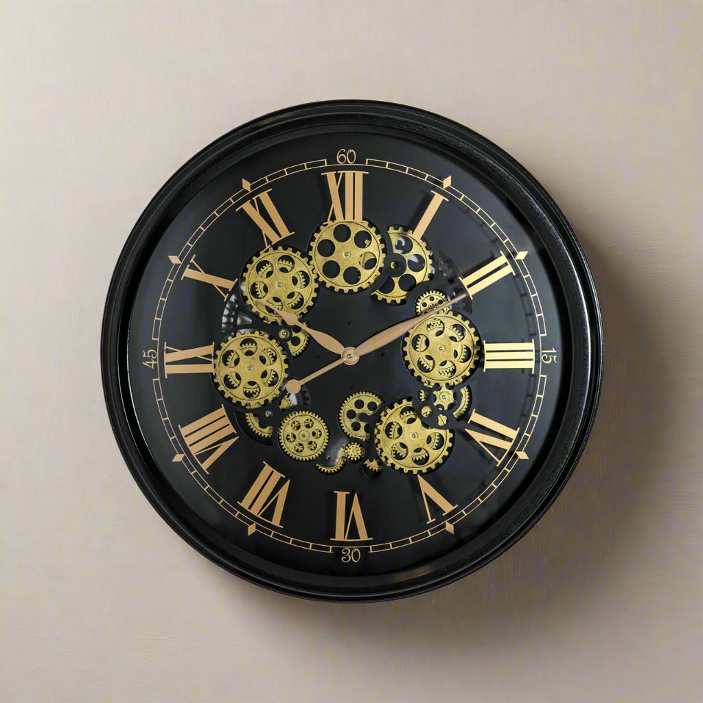 Decorexi I Moving Cog Clock I 80 cm – Decorexi A World of Interiors
