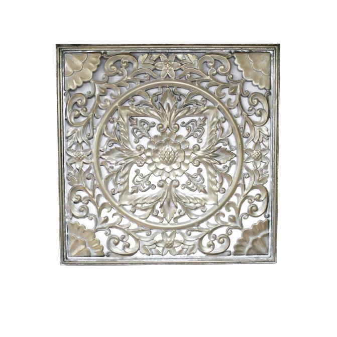 Square Metal Wall Decor - Moroccan Plaque | 65 cm Panel – Decorexi A ...