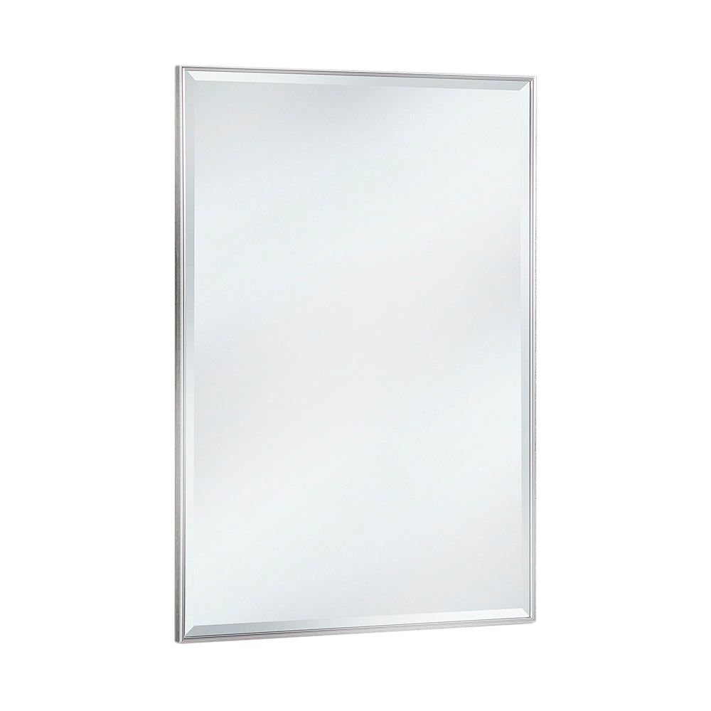 Silver l Framed Mirror I Minimal Luxe Frame I Luxe Mirrors I Decorexi ...
