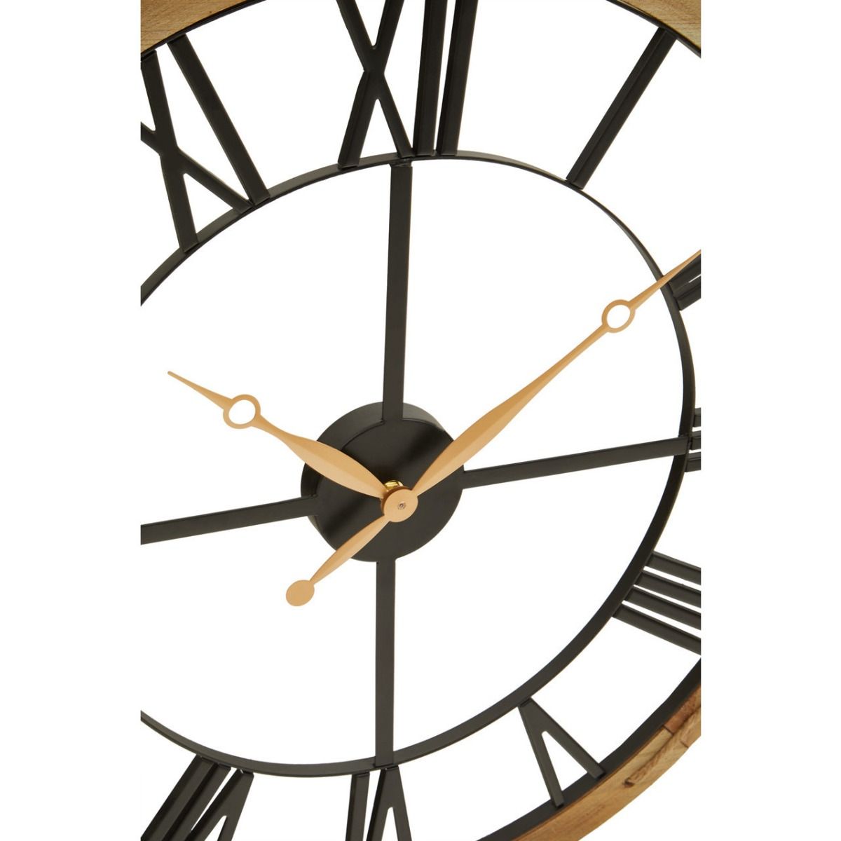 Skeleton Clock I Small I Wooden Frame I Black I Clocks I Decorexi ...